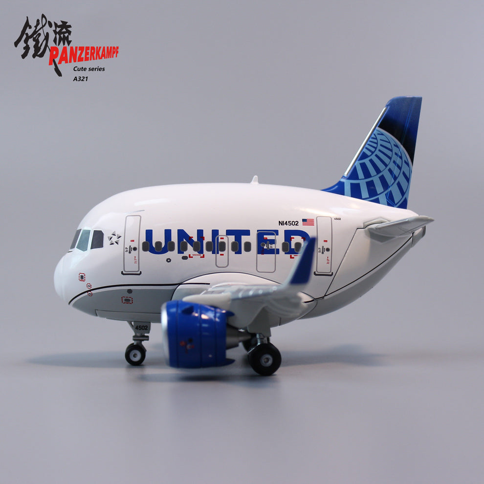 Panzerkampf Cute Model United Airlines Airbus A321neo N14502 70102PJ ...
