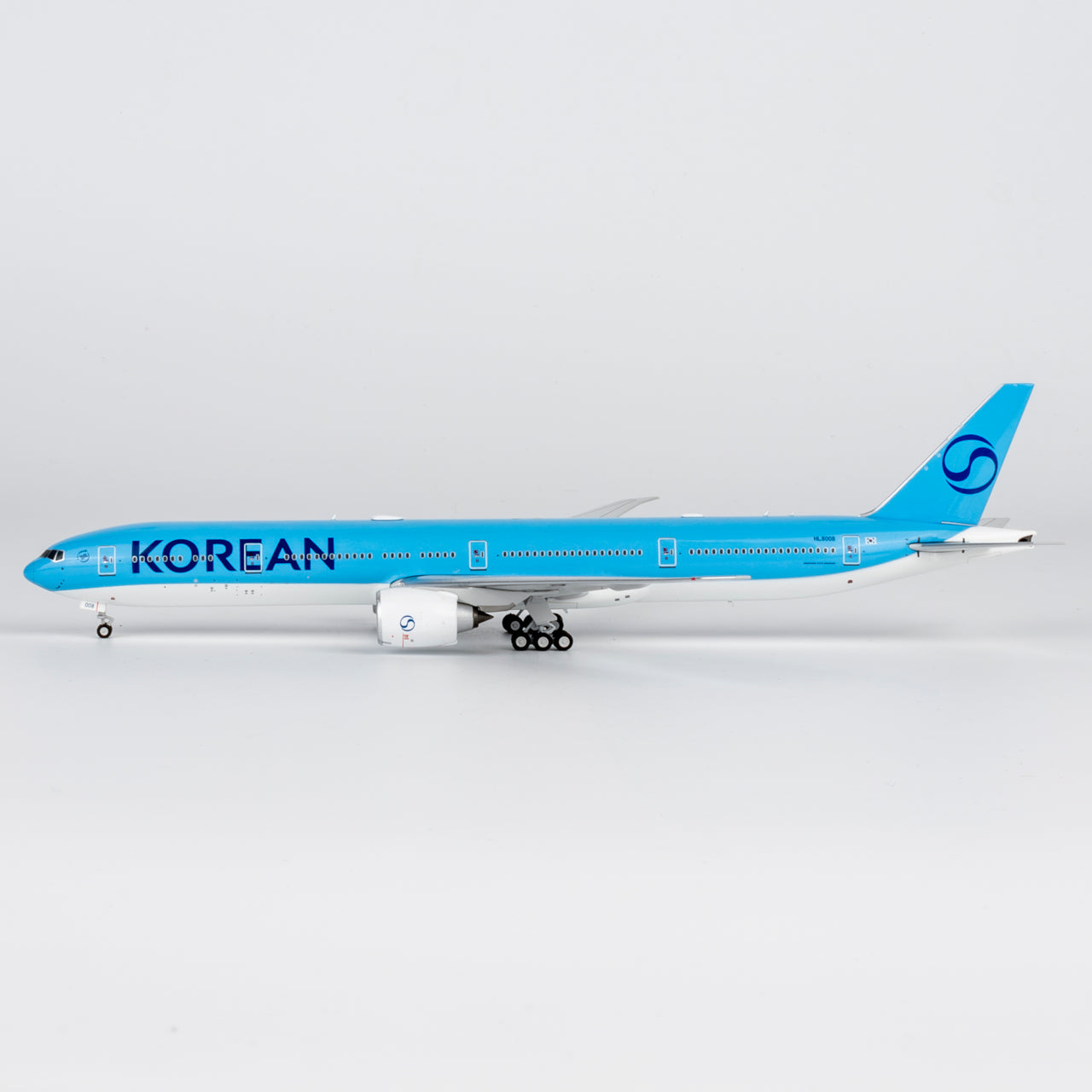 NG Models 1:400 Korean Air Boeing 777-300ER HL8008 "New Livery" 73079 ...