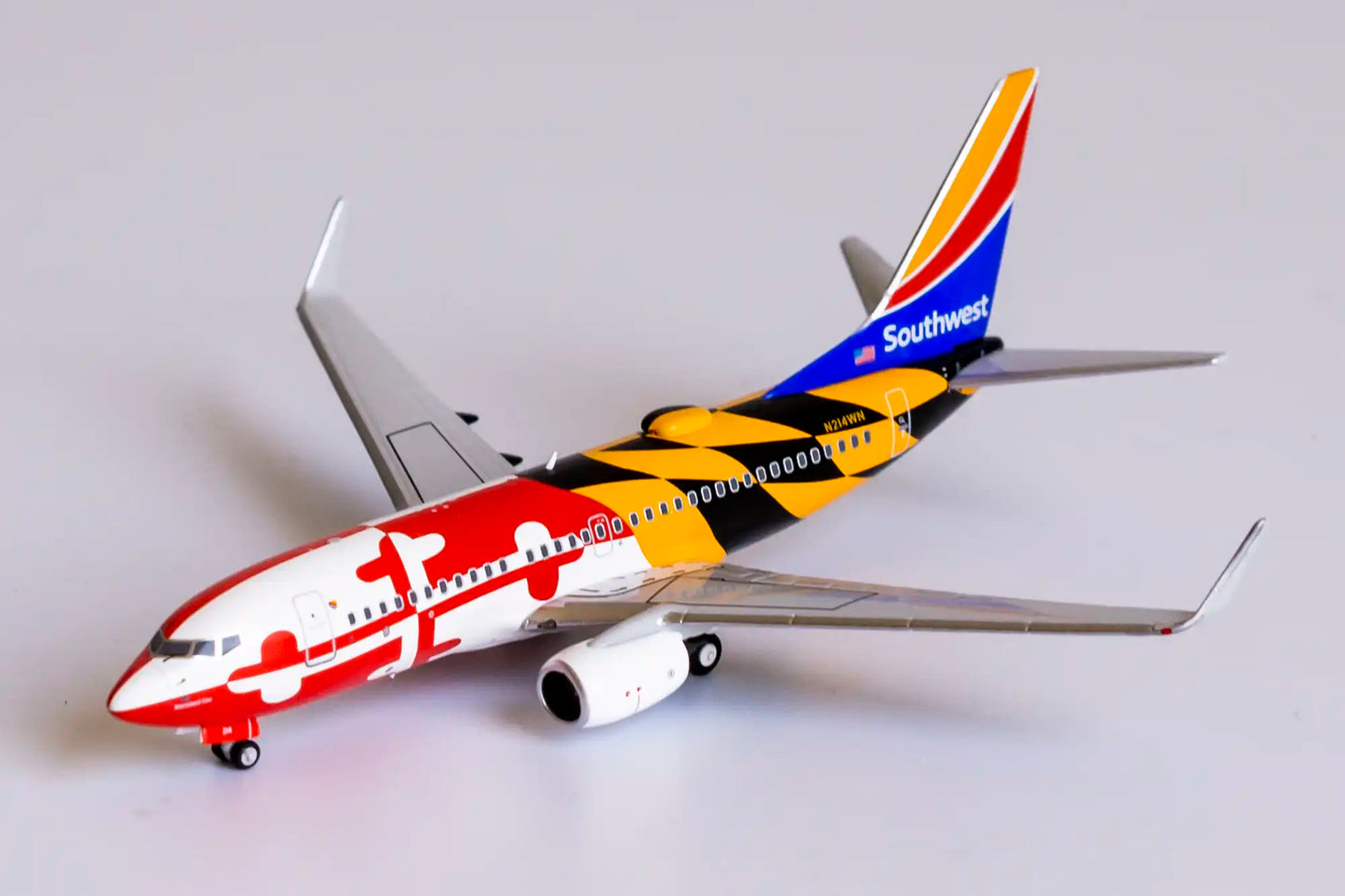NG Models 1:400 Southwest Airlines Boeing 737-700 N214WN "Maryland One ...