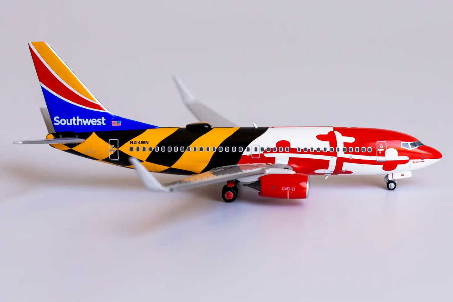 NG Models 1:400 Southwest Airlines Boeing 737-700 N214WN "Maryland One ...